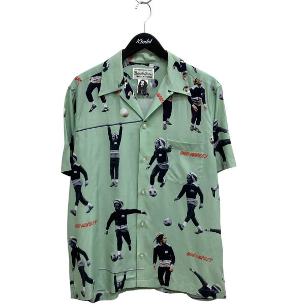 ワコマリア WACKO MARIABOB MARLEY オープンカラーシャツ【ランク】「中古品・汚れ、ダメージのある商品」【詳細説明】ワコマリアのBOB MARLEY オープンカラーシャツです。【M/L/U】メンズ【表記サイズ】M【詳細サイ...