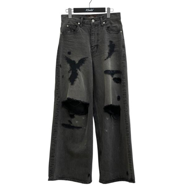 マスボーイズ MASU BOYSMB BAGGY JEANS ANGEL DAMAGE デニムパンツ B26U6PL003【ランク】「中古品・比較的綺麗な商品」【詳細説明】マスボーイズのMB BAGGY JEANS ANGEL DAMAGE...