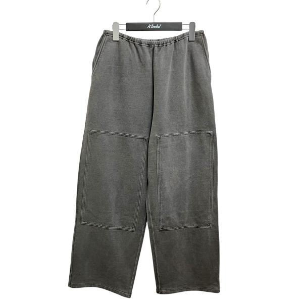 ブラームス blurhms26SS Light Sweat Double-knee pants BHS26S033-BLK【ランク】「中古品・比較的綺麗な商品」【詳細説明】ブラームスの26SS Light Sweat Double-knee...