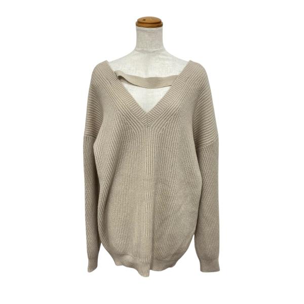 カネッサ CANESSAARTIC LOVE  Vネックニット 23080510000130【ランク】「中古品・比較的綺麗な商品」【詳細説明】カネッサのARTIC LOVE  Vネックニット 23080510000130です。【M/L/U】...