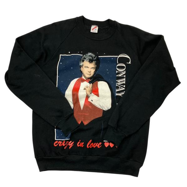 ユーズド USED80s Conway Twitty スウェット【ランク】「中古品・比較的綺麗な商品」【詳細説明】ユーズドの80s Conway Twitty スウェットです。【M/L/U】メンズ【表記サイズ】L【詳細サイズ】着丈：約67ｃ...
