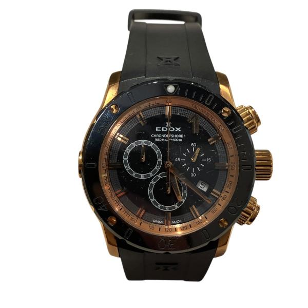 エドックス EDOX腕時計 10221【ランク】「中古品・比較的綺麗な商品」【詳細説明】エドックスの腕時計 10221です。【M/L/U】ユニセックス【表記サイズ】記載なし【詳細サイズ】ケース縦　：約4．5ｃｍケース横　：約5．0ｃｍ腕周り...