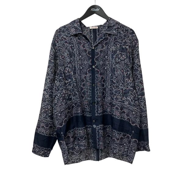 ナイスネス NICENESS25SS JAMET ペイズリー オープンカラーシャツ NN-3701Y15【ランク】「中古品・比較的綺麗な商品」【詳細説明】ナイスネスの25SS JAMET ペイズリー オープンカラーシャツ NN-3701Y1...