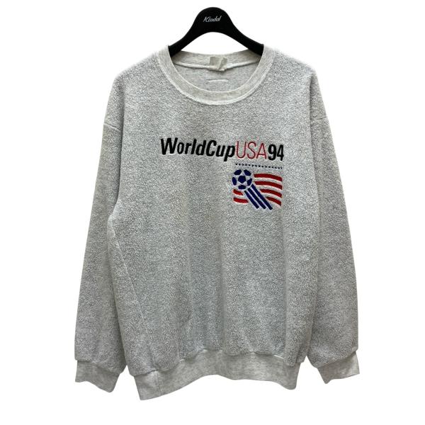 ハイファイブスポーツウェア HIGH5 SPORTS WEAR94年 WORLDCUP vintage クルーネックスウェット【ランク】「中古品・比較的綺麗な商品」【詳細説明】ハイファイブスポーツウェアの94年 WORLDCUP vinta...