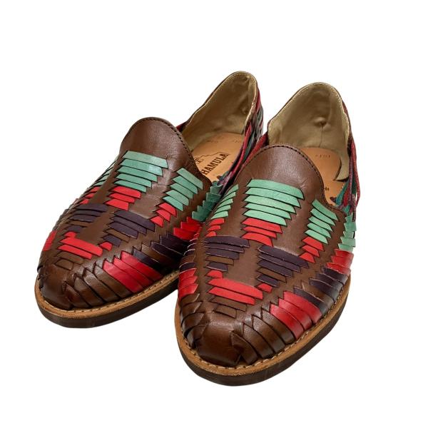 チャムラ CHAMULAレザー編み込み メキシカンサンダル　 56014101016【ランク】「中古品・比較的綺麗な商品」【詳細説明】チャムラのレザー編み込み メキシカンサンダル　 56014101016です。【M/L/U】メンズ【表記サイ...