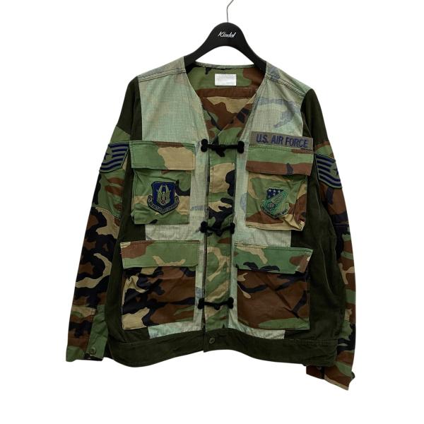 チェンジーズ CHANGESリメイクジャケット【ランク】「中古品・比較的綺麗な商品」【詳細説明】チェンジーズのリメイクジャケットです。【M/L/U】メンズ【表記サイズ】Free【詳細サイズ】着丈：約67ｃｍ肩幅：約58ｃｍ袖丈：約57ｃｍ身...