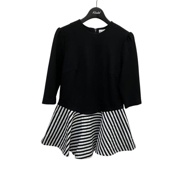 ボーダーズアットバルコニー BORDERS AT BALCONYストライプ切替裾ペプラムブラウス BD2311-2B-15【ランク】「中古品・比較的綺麗な商品」【詳細説明】ボーダーズアットバルコニーのストライプ切替裾ペプラムブラウス BD2...