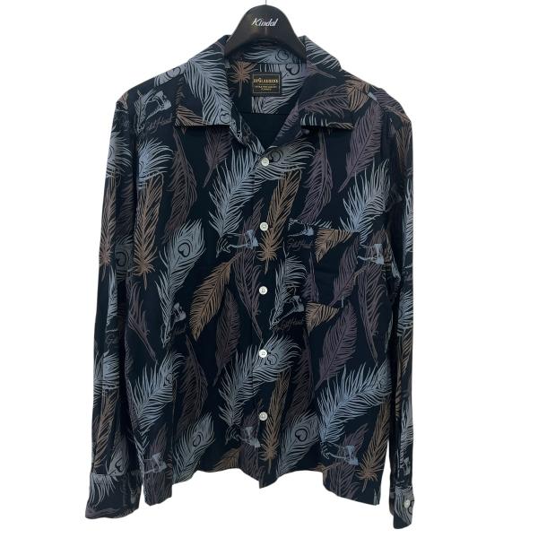 グラッドハンド GLAD HANDPEACOCK QUILL - L S SHIRTS アロハシャツ BYGH-24-SS-09【ランク】「中古品・比較的綺麗な商品」【詳細説明】グラッドハンドのPEACOCK QUILL - L S SHI...