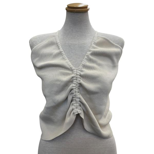 ウーア UhrDrawstring camisole Knit キャミソールニット 24SSUhr-KT387【ランク】「中古品・比較的綺麗な商品」【詳細説明】ウーアのDrawstring camisole Knit キャミソールニット 2...