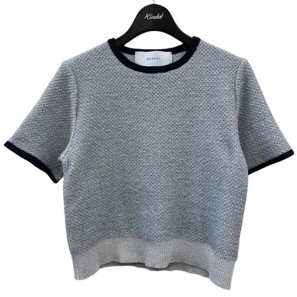 ミューラル MURRAL半袖ニット MU23SS-0501【ランク】「中古品・比較的綺麗な商品」【詳細説明】ミューラルの半袖ニット MU23SS-0501です。【M/L/U】レディース【表記サイズ】2【詳細サイズ】着丈：約46ｃｍ肩幅：約3...