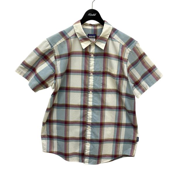 パタゴニア Patagonia13SS チェック 半袖シャツ 52690【ランク】「中古品・比較的綺麗な商品」【詳細説明】パタゴニアの13SS チェック 半袖シャツ 52690です。【M/L/U】メンズ【表記サイズ】M【詳細サイズ】着丈：約...