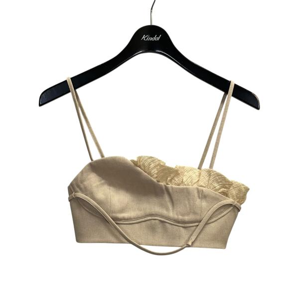 エフィ eaphifringe crochet knit bustier ビスチェ【ランク】「中古品・比較的綺麗な商品」【詳細説明】エフィのfringe crochet knit bustier ビスチェです。【M/L/U】レディース【表記...