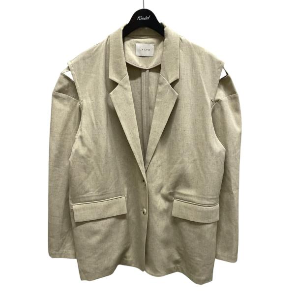 ラート LAATOover tailored jacket WBA6-27N101【ランク】「中古品・比較的綺麗な商品」【詳細説明】ラートのover tailored jacket WBA6-27N101 です。【M/L/U】レディース【表...