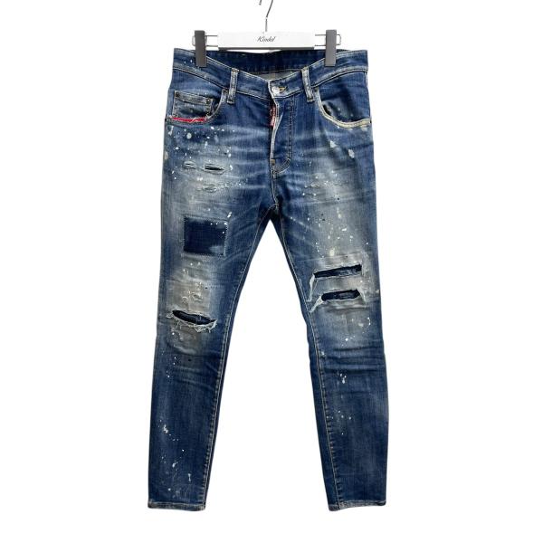 ディースクエアード DSQUARED2デニムパンツ S74LB1160S30789【ランク】「中古品・比較的綺麗な商品」【詳細説明】ディースクエアードのデニムパンツ S74LB1160S30789です。【M/L/U】メンズ【表記サイズ】42...