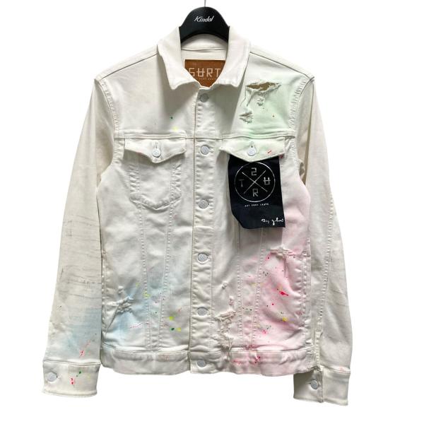 サート×ビッグジョン SURT×BIG JOHN加工デニムジャケット MXSR27M【ランク】「中古品・比較的綺麗な商品」【詳細説明】サート×ビッグジョンの加工デニムジャケット MXSR27Mです。【M/L/U】メンズ【表記サイズ】S【詳細...