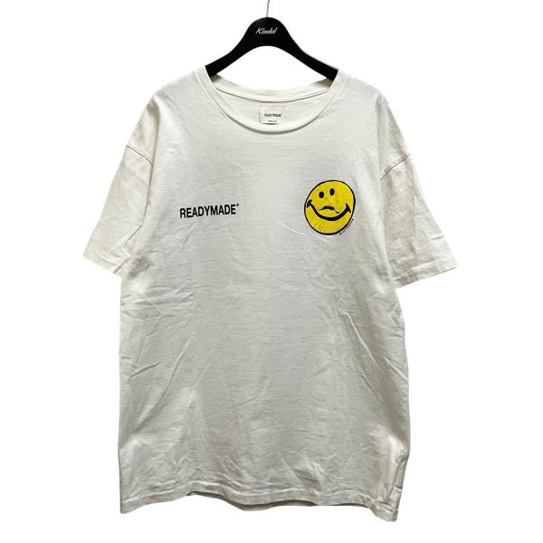 レディメイド READYMADESMILE PRINT TEE 半袖Tシャツ RE CO WH 00 00 130【ランク】「中古品・比較的綺麗な商品」【詳細説明】レディメイドのSMILE PRINT TEE 半袖Tシャツ RE CO WH...