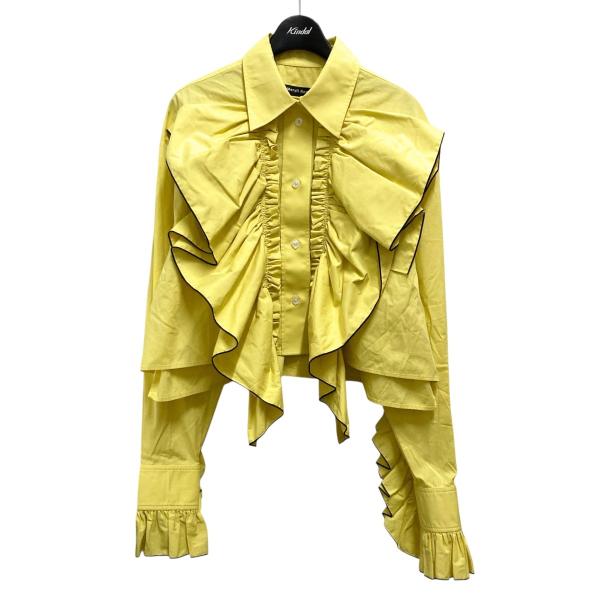 メリル ロッゲ meryll roggeフリルシャツ WF22491【ランク】「中古品・比較的綺麗な商品」【詳細説明】メリル ロッゲのフリルシャツ WF22491です。【M/L/U】レディース【表記サイズ】38【詳細サイズ】着丈：約49ｃｍ...