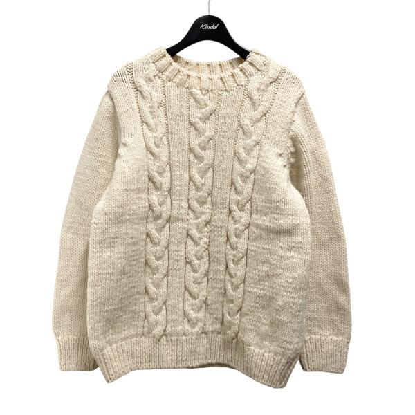 ネストローブ nest Robeケーブルニット 01184 1050【ランク】「中古品・比較的綺麗な商品」【詳細説明】ネストローブのケーブルニット 01184 1050です。【M/L/U】レディース【表記サイズ】F【詳細サイズ】着丈：約61...