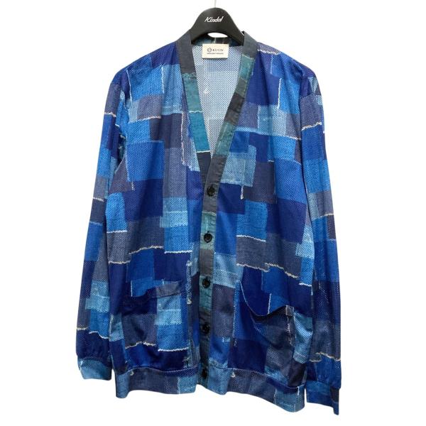 クオン KUONメッシュカーディガン 112CS011703【ランク】「中古品・比較的綺麗な商品」【詳細説明】クオンのメッシュカーディガン 112CS011703です。【M/L/U】メンズ【表記サイズ】L【詳細サイズ】着丈：約71ｃｍ肩幅：...