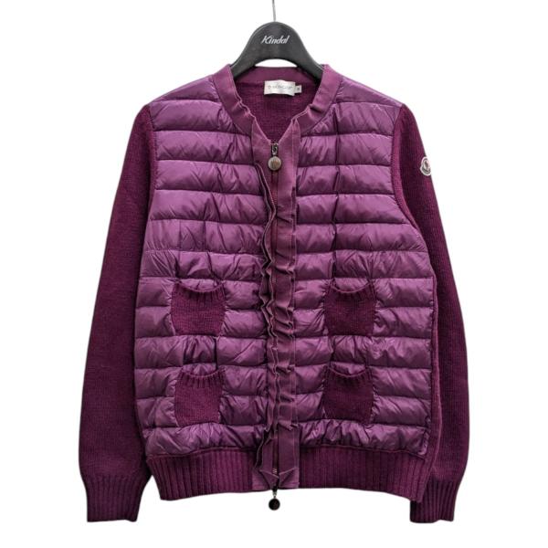 モンクレール MONCLERMAGLIONE TRICOT ALLA COREANA ジップダウン切替カーディガン【ランク】「中古品・比較的綺麗な商品」【詳細説明】モンクレールのMAGLIONE TRICOT ALLA COREANA ジッ...