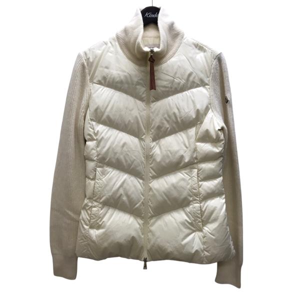 モンクレール MONCLERCARDIGAN IMBOTTITO IN LANA ダウンニットジャケット【ランク】「中古品・比較的綺麗な商品」【詳細説明】モンクレールのCARDIGAN IMBOTTITO IN LANA ダウンニットジャケ...