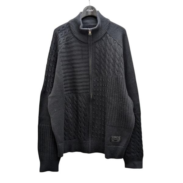 パレス PALACE25SS PATCHWORK ZIP KNIT ジップニット【ランク】「中古品・比較的綺麗な商品」【詳細説明】パレスの25SS PATCHWORK ZIP KNIT ジップニットです。【M/L/U】メンズ【表記サイズ】X...