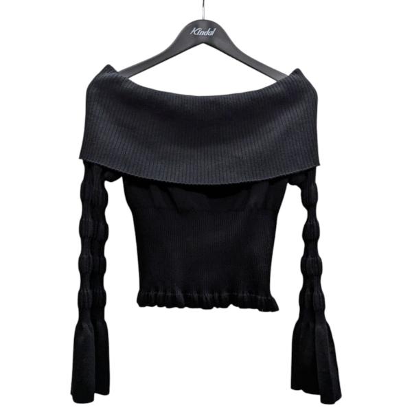 フェティコ FETICOSTRIPE KNIT OFF-SHOULDER TOP オフショルダーニットトップ FTC244-0722【ランク】「中古品・比較的綺麗な商品」【詳細説明】フェティコのSTRIPE KNIT OFF-SHOULDE...