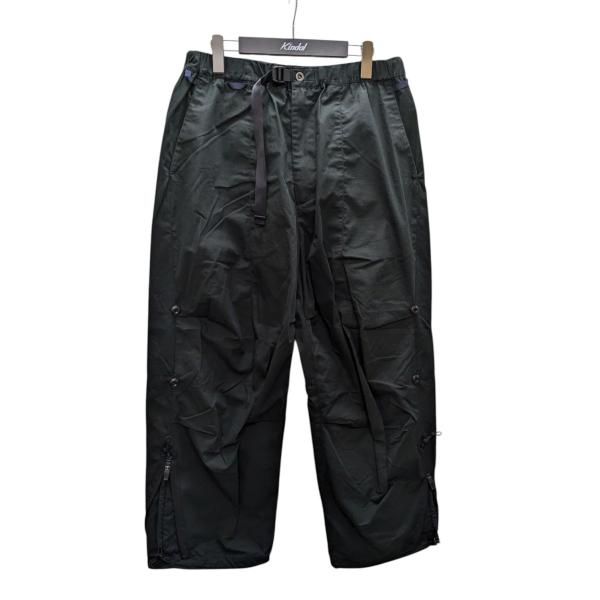ポリクアント POLIQUANTTHE CHANGING LENGTH HEM WIDE ZIP UP TUCKED PANTS ナイロンパンツ／ワイドタッグパンツ 2501016【ランク】「中古品・汚れ、ダメージのある商品」【詳細説明】ポ...