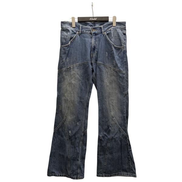 フィーチャーアーカイブビームス FUTURE ARCHIVE BEAMSフレアカット デニム 24S-HB2103【ランク】「中古品・比較的綺麗な商品」【詳細説明】フィーチャーアーカイブビームスのフレアカット デニム 24S-HB2103で...