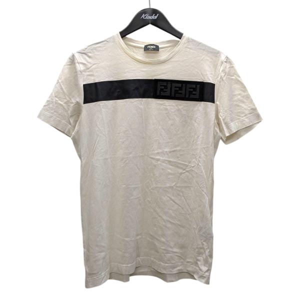 フェンディ FENDIラインTシャツ FAF532 A540【ランク】「中古品・汚れ、ダメージのある商品」【詳細説明】フェンディのラインTシャツ FAF532 A540です。【M/L/U】メンズ【表記サイズ】S【詳細サイズ】着丈：約61ｃｍ...