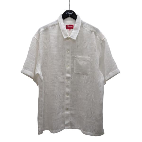 シュプリーム Supreme23SS Mesh Stripe S S Shirt 半袖メッシュシャツ【ランク】「中古品・比較的綺麗な商品」【詳細説明】シュプリームの23SS Mesh Stripe S S Shirt 半袖メッシュシャツです...