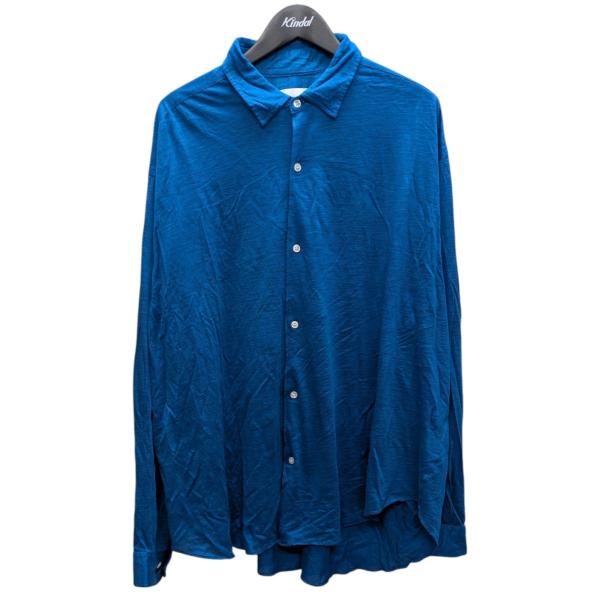 カネマサフィル KANEMASA PHIL．【28G ATMOSPHERE RAMIE L S SHIRT】 長袖シャツ【ランク】「中古品・比較的綺麗な商品」【詳細説明】カネマサフィルの【28G ATMOSPHERE RAMIE L S S...