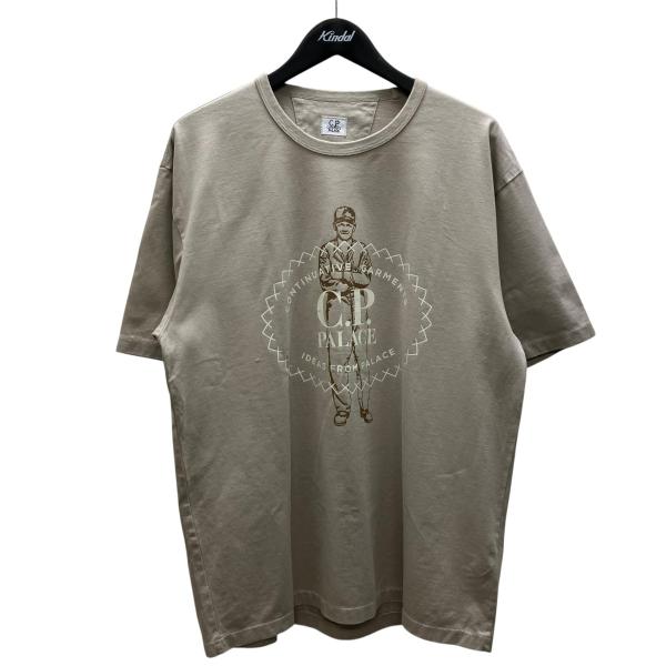 シーピーカンパニー×パレス C．P COMPANY×PALACEプリントTシャツ【ランク】「新古品・タグ付きや未使用に近いUSED品」【詳細説明】シーピーカンパニー×パレスのプリントTシャツです。【M/L/U】メンズ【表記サイズ】L【詳細サ...