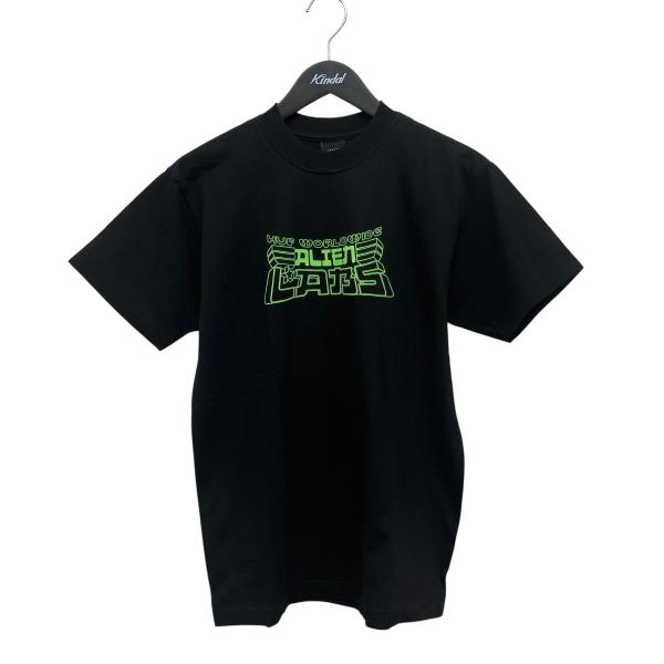ハフ HUF×ALIENLABSロゴプリントTシャツ【ランク】「新古品・タグ付きや未使用に近いUSED品」【詳細説明】ハフのロゴプリントTシャツです。【M/L/U】メンズ【表記サイズ】S【詳細サイズ】着丈：約65ｃｍ肩幅：約43ｃｍ袖丈：約...