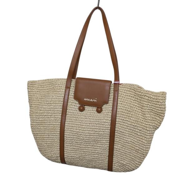 マルニ MARNI25SS Trunkaroo ラフィアエフェクトトートバッグ【ランク】「新古品・タグ付きや未使用に近いUSED品」【詳細説明】マルニの25SS Trunkaroo ラフィアエフェクトトートバッグです。【M/L/U】レディー...