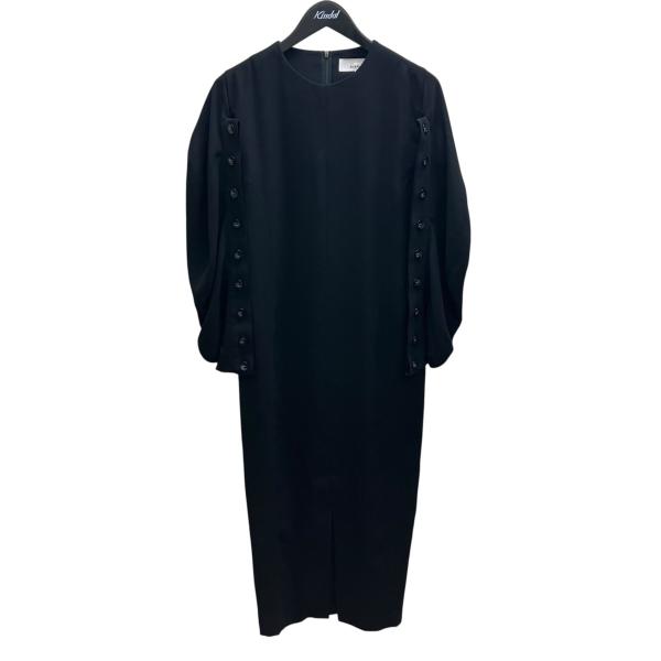 アキラナカ AKIRA NAKAMirka drape sleeve dress BK ドレープワンピース AW2361-BK【ランク】「中古品・比較的綺麗な商品」【詳細説明】アキラナカのMirka drape sleeve dress B...