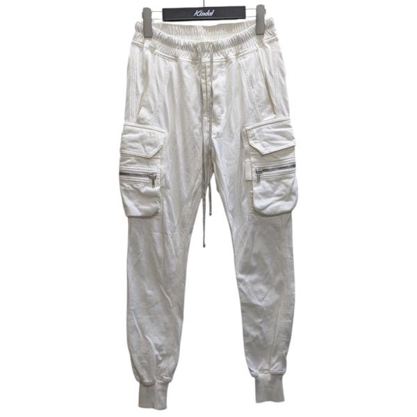 リックオウエンス RICK OWENSMASTODON CARGO スウェットカーゴパンツ【ランク】「中古品・汚れ、ダメージのある商品」【詳細説明】リックオウエンスのMASTODON CARGO スウェットカーゴパンツです。【M/L/U】メ...