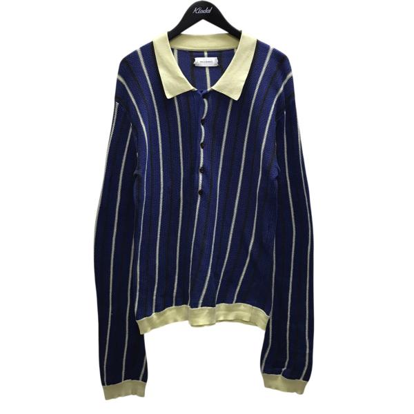 ウェールズボナー WALES BONNER長袖ニット【ランク】「中古品・汚れ、ダメージのある商品」【詳細説明】ウェールズボナーの長袖ニットです。【M/L/U】ユニセックス【表記サイズ】L【詳細サイズ】着丈：約69ｃｍ肩幅：約48ｃｍ袖丈：約...