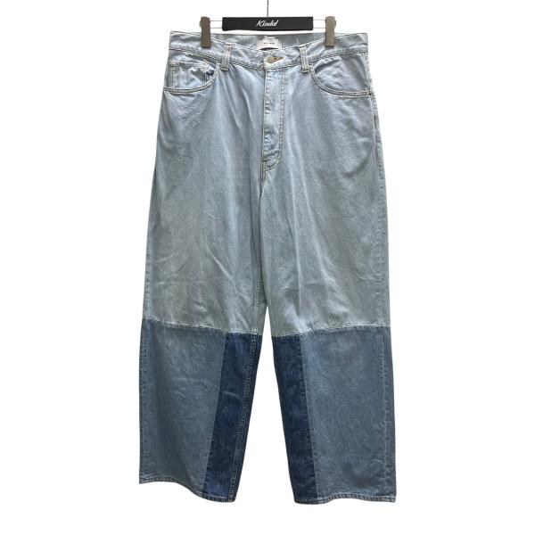ファセッタズム FACETASMPATCHWORK BIG DENIM PANTS デニムパンツ【ランク】「中古品・比較的綺麗な商品」【詳細説明】ファセッタズムのPATCHWORK BIG DENIM PANTS デニムパンツです。【M/L...