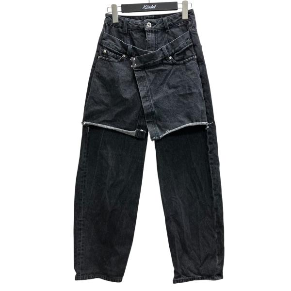 メゾンスペシャル MAISON SPECIALMulti Way Wrap Denim Pants デニムパンツ【ランク】「中古品・比較的綺麗な商品」【詳細説明】メゾンスペシャルのMulti Way Wrap Denim Pants デニム...