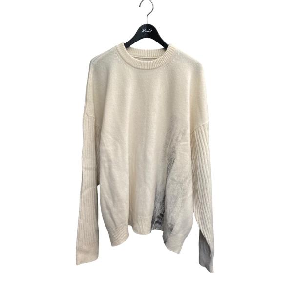 コンヤ KONYAクルーネックニット【ランク】「中古品・比較的綺麗な商品」【詳細説明】コンヤのクルーネックニットです。【M/L/U】メンズ【表記サイズ】L【詳細サイズ】着丈：約69ｃｍ肩幅：約74ｃｍ袖丈：約61ｃｍ身幅：約67ｃｍ裾幅：約...