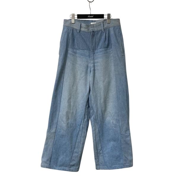 シーオール SEEALL23SS reconstructed large pants デニムパンツ SAU33 PT601【ランク】「中古品・比較的綺麗な商品」【詳細説明】シーオールの23SS reconstructed large pan...