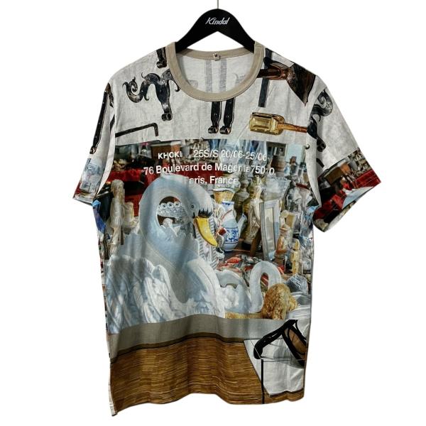 コッキ khoki25SS Collage design T-shirt プリントTシャツ 25ss t 10【ランク】「中古品・比較的綺麗な商品」【詳細説明】コッキの25SS Collage design T-shirt プリントTシャツ...