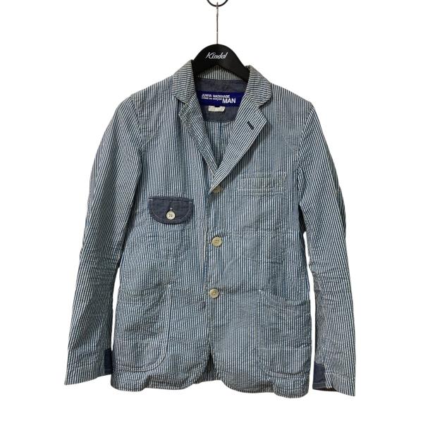 コムデギャルソンジュンヤワタナベマン CDG JUNYA WATANABE MAN×HERVIER PRODUCTIONS13SS シャツジャケット【ランク】「中古品・汚れ、ダメージのある商品」【詳細説明】コムデギャルソンジュンヤワタナベマ...