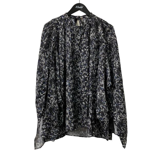 ゼロエイトサーカス 08sircus20AW Abstract print gather blouse 総柄ブラウス S20AL TS18【ランク】「中古品・比較的綺麗な商品」【詳細説明】ゼロエイトサーカスの20AW Abstract pr...