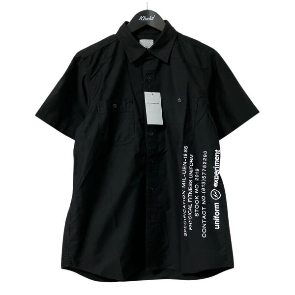 ユニフォームエクスペリメント uniform experiment半袖シャツ UE 190019【ランク】「新古品・タグ付きや未使用に近いUSED品」【詳細説明】ユニフォームエクスペリメントの半袖シャツ UE 190019です。【M/L/U...
