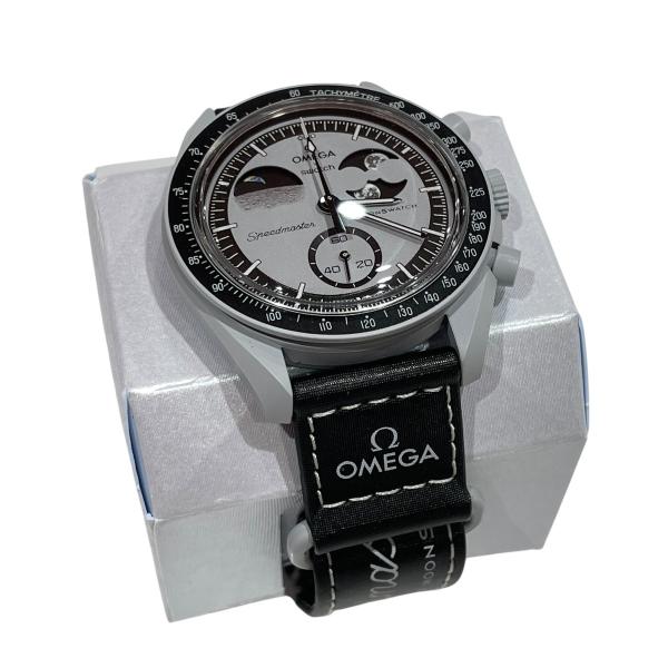 オメガ OMEGA×SWATCHMISSION TO EARTHPHASE 時計 S033M700【ランク】「中古品・比較的綺麗な商品」【詳細説明】オメガのMISSION TO EARTHPHASE 時計 S033M700です。【M/L/U...