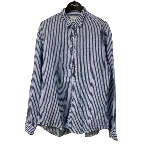 フランクアンドアイリーン Frank＆Eileenリネンストライプシャツ 4120700127【ランク】「中古品・比較的綺麗な商品」【詳細説明】フランクアンドアイリーンのリネンストライプシャツ 4120700127です。【M/L/U】メンズ...