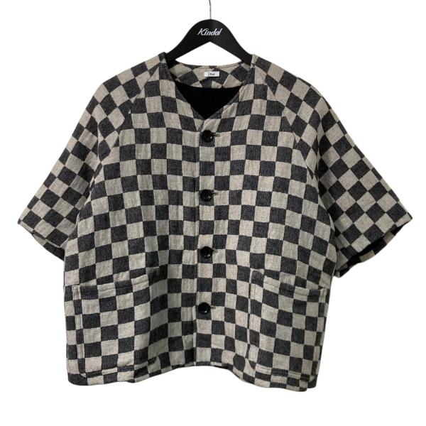 ダル Dhalハーフスリーブジャケット【ランク】「中古品・比較的綺麗な商品」【詳細説明】ダルのハーフスリーブジャケットです。【M/L/U】レディース【表記サイズ】ONE SIZE【詳細サイズ】着丈：約58ｃｍ裄丈：約51ｃｍ身幅：約57ｃｍ...