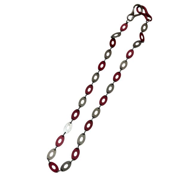 コグノーメン COGNOMENネックレス【ランク】「中古品・比較的綺麗な商品」【詳細説明】コグノーメンのネックレスです。【M/L/U】メンズ【詳細サイズ】全長　　：約68．0ｃｍトップ縦：約2．0ｃｍトップ横：約1．2ｃｍ【付属品】なし【ダ...